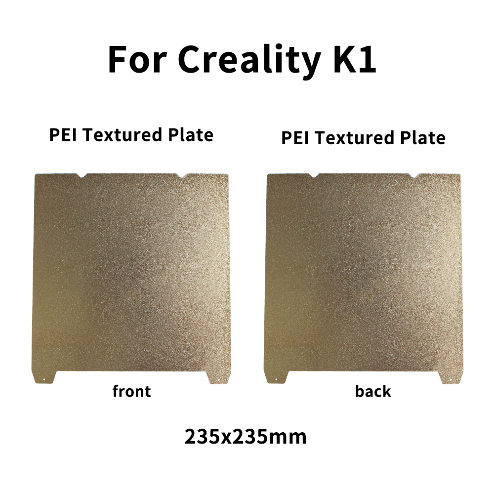 Steel for Creality Ender3 V3-SE/S1 Pro Texture PEI Spring Steel Sheet ...