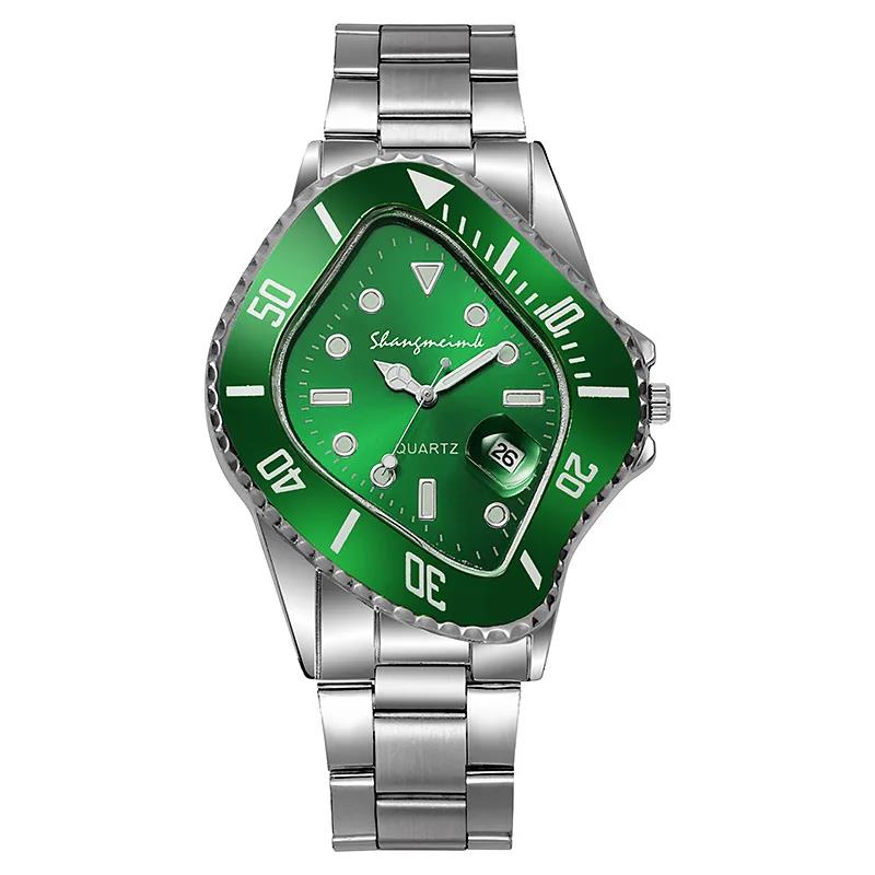 Watch for Men Unusual Conceptual Crash Melting Twist Shaped Case Quartz ...
