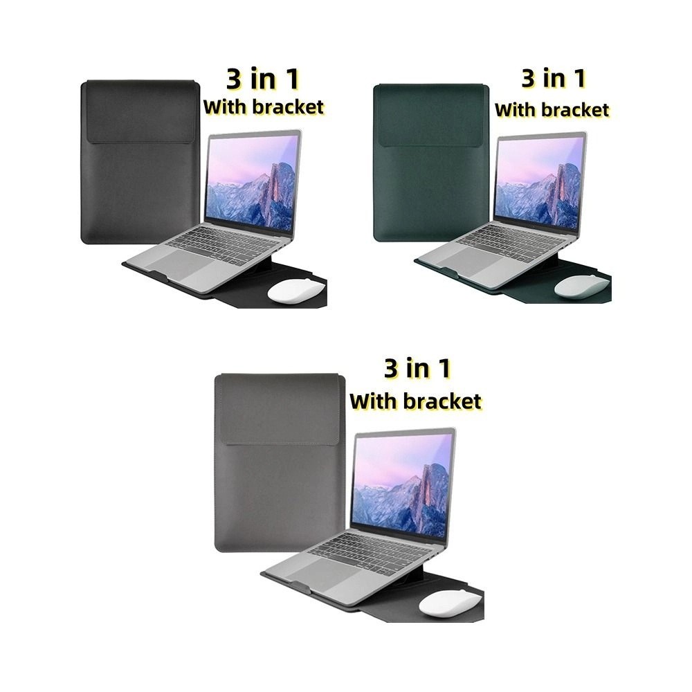 Modern Design Portable Laptop Sleeve Bag Pu Waterproof Notebook Sleeve ...