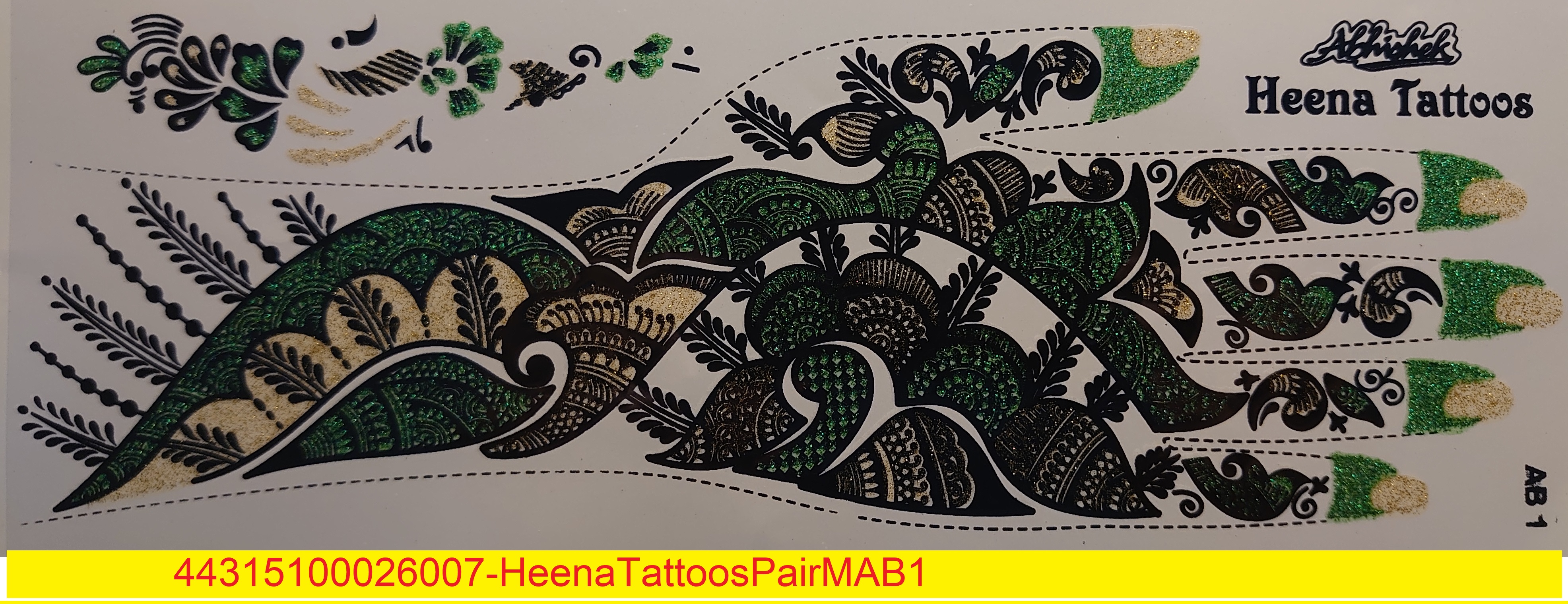Beautiful Design Henna Tattoos Mehndi Cones Traditional Bindi Hand ...