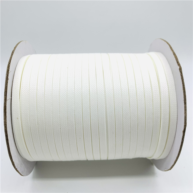 5yards/lot 4mm Flat Waxed Cord Rope Waxed Thread Cord String Strap Diy ...