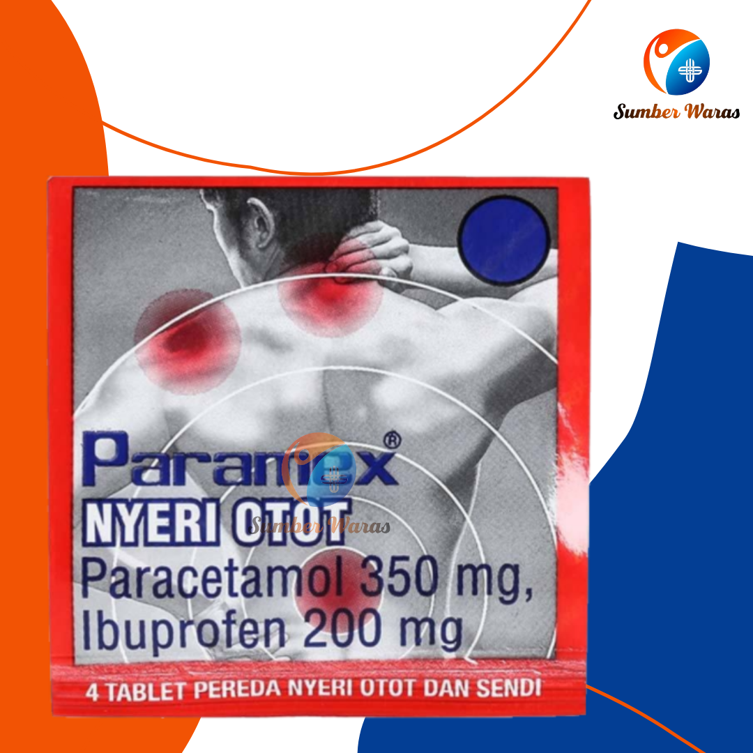 PARAMEX NYERI OTOT STRIP 4 TABLET | Lazada Indonesia