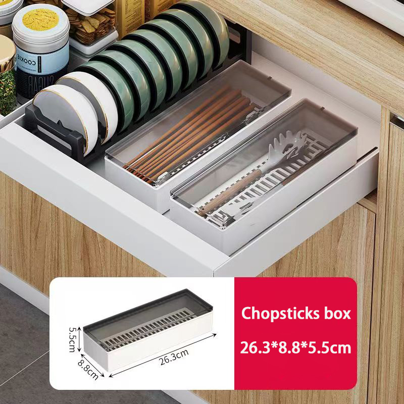 【SG STOCK】Cabinet drawer style basket storage box | Installation free ...