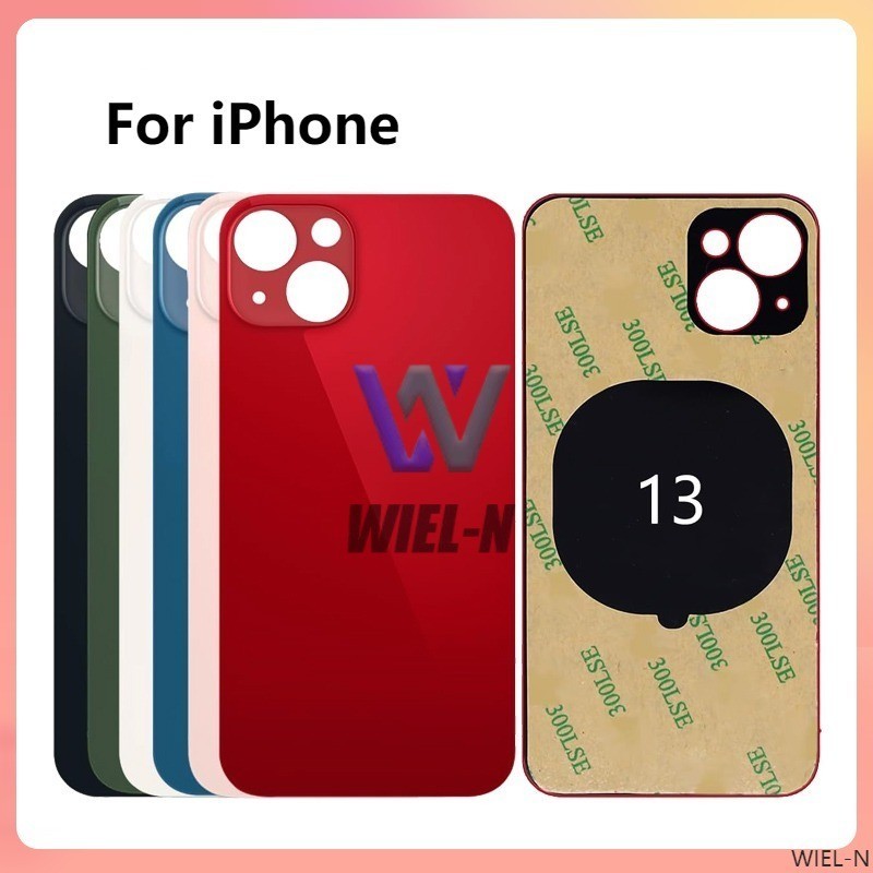 Back Glass for iPhone 13 Back Glass Replacement Back Glass Back Battery ...