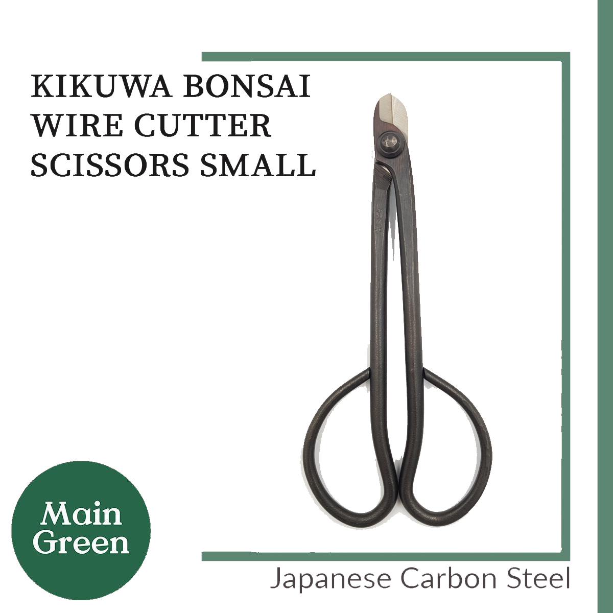 Kikuwa Bonsai Wire Cutter Scissors Small Japanese Carbon Steel, Pruning ...