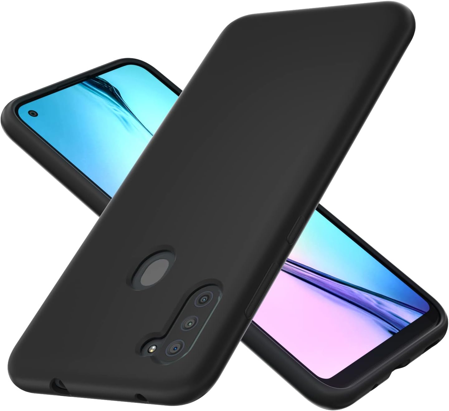 Galaxy M10 Silicone Back Case – Soft, Slim, and Shockproof Protective ...