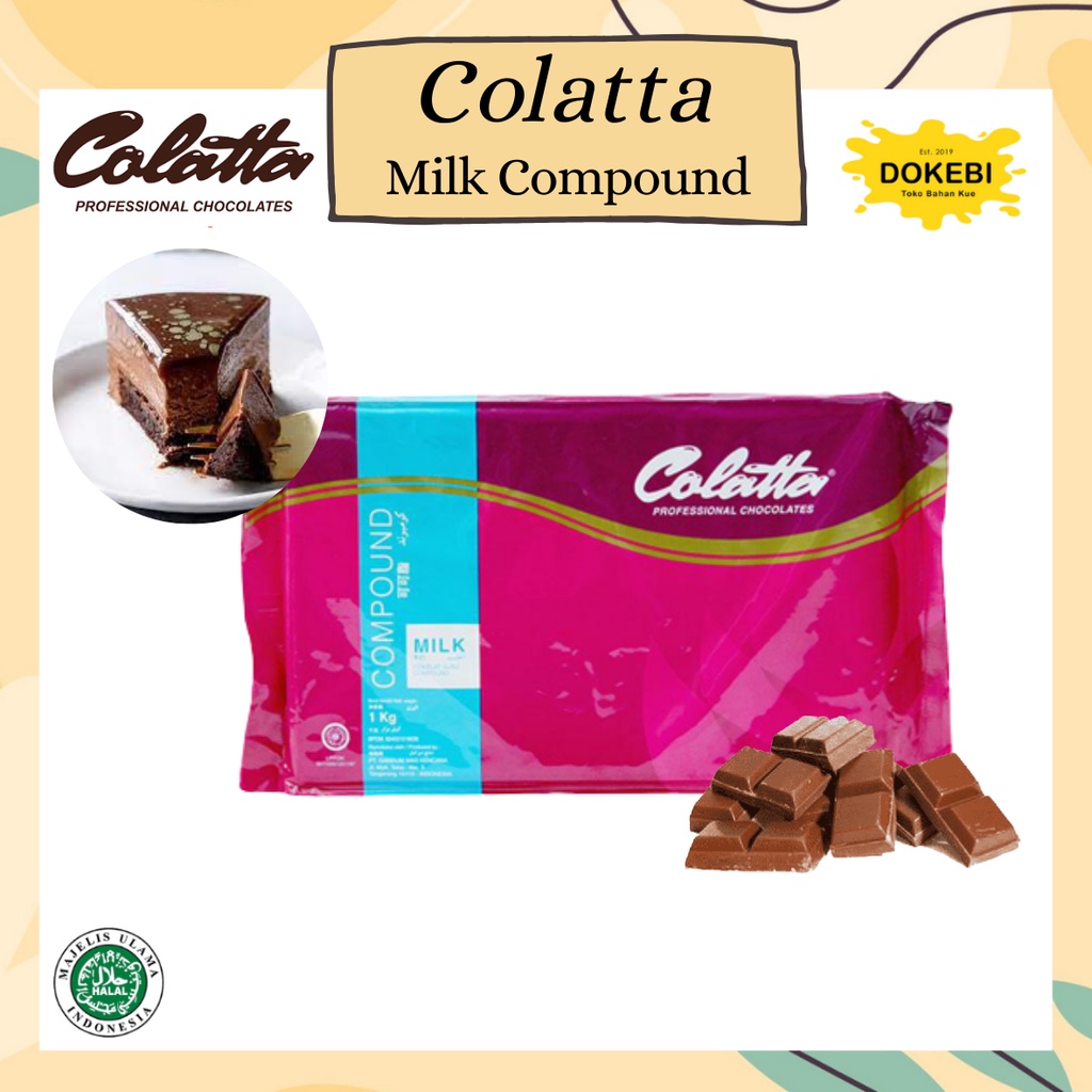 DARK CHOCOLATE COLATTA 200 g DARK CHOCOLATE COMPOUND - DARK COKLAT ...
