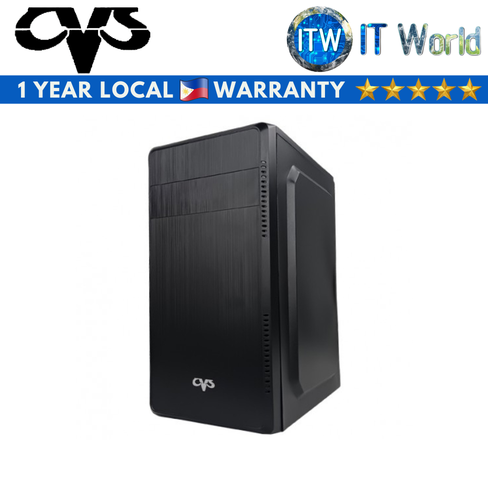 Itw | CVS 1703 ATX PC Case with 750W Jumbo 120mm Fan PSU Black (M-ATX ...