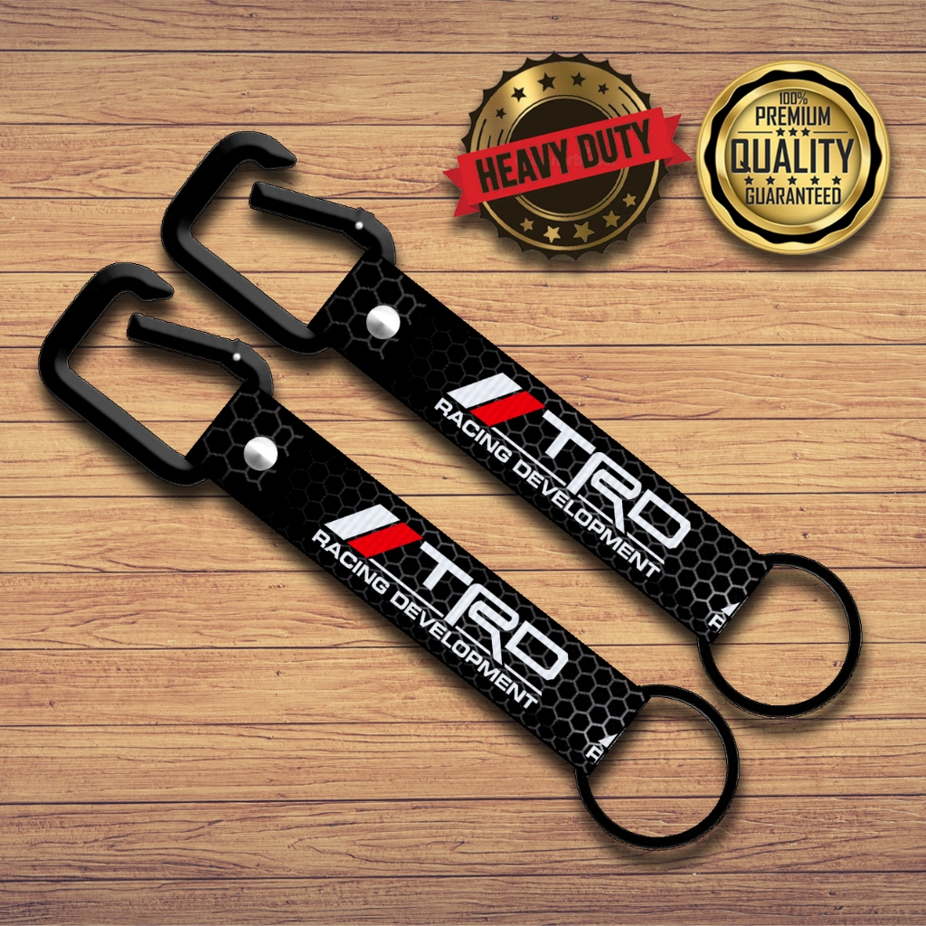 TRD TOYOTA Keylace KeyChain Key Holder Accessories for Motorcycle With ...