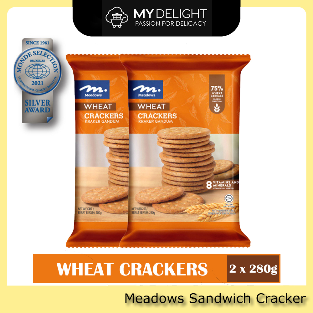 (2 Pack) Meadows Crackers Cream Wheat Cracker | Lazada Singapore