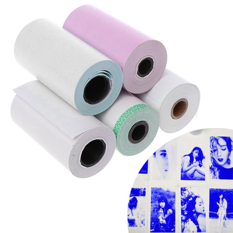 【EcoDealsq】Photo Paper Mini Printable Sticker Roll Thermal Printers ...