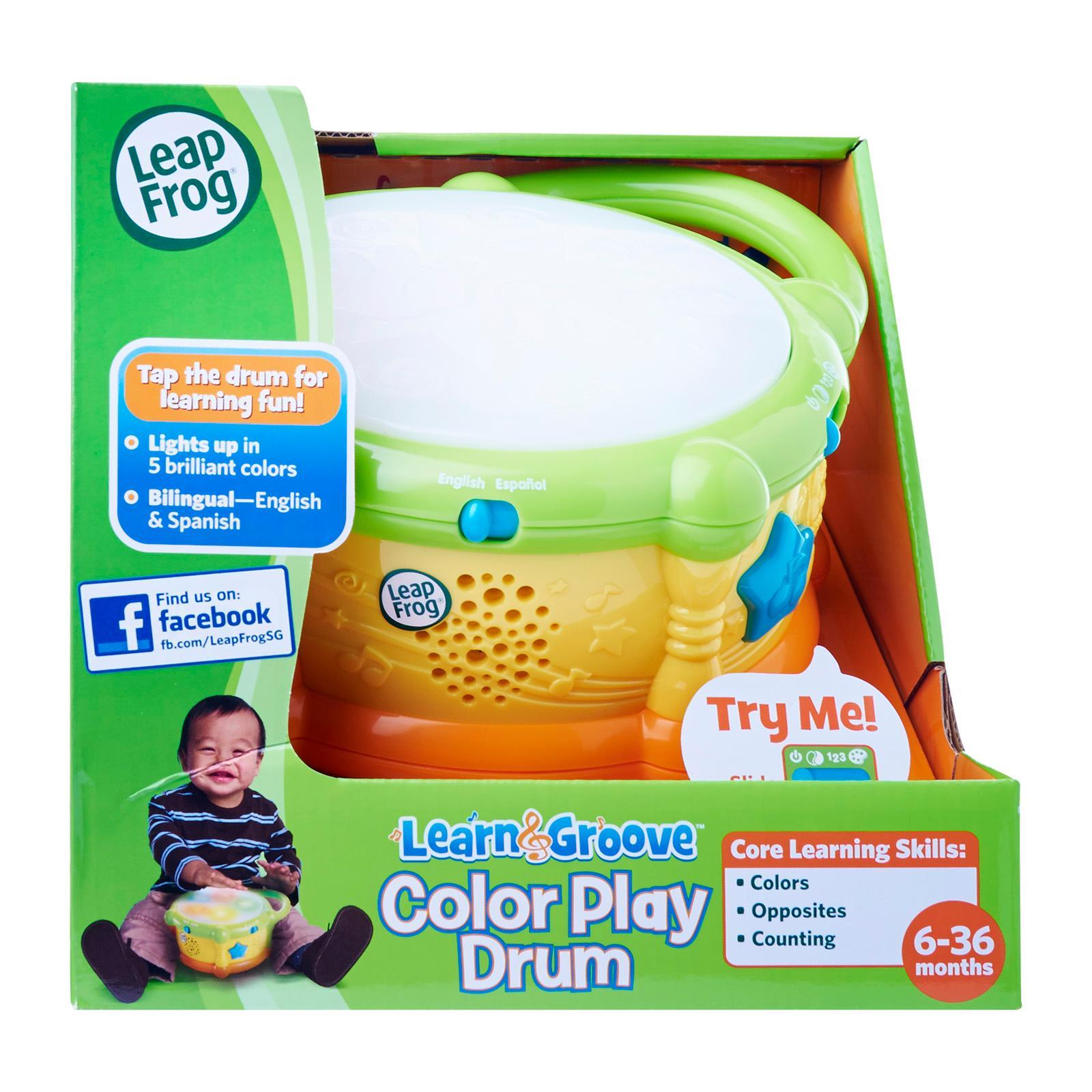 LeapFrog Learn And Groove Color Play Drum | Lazada Singapore