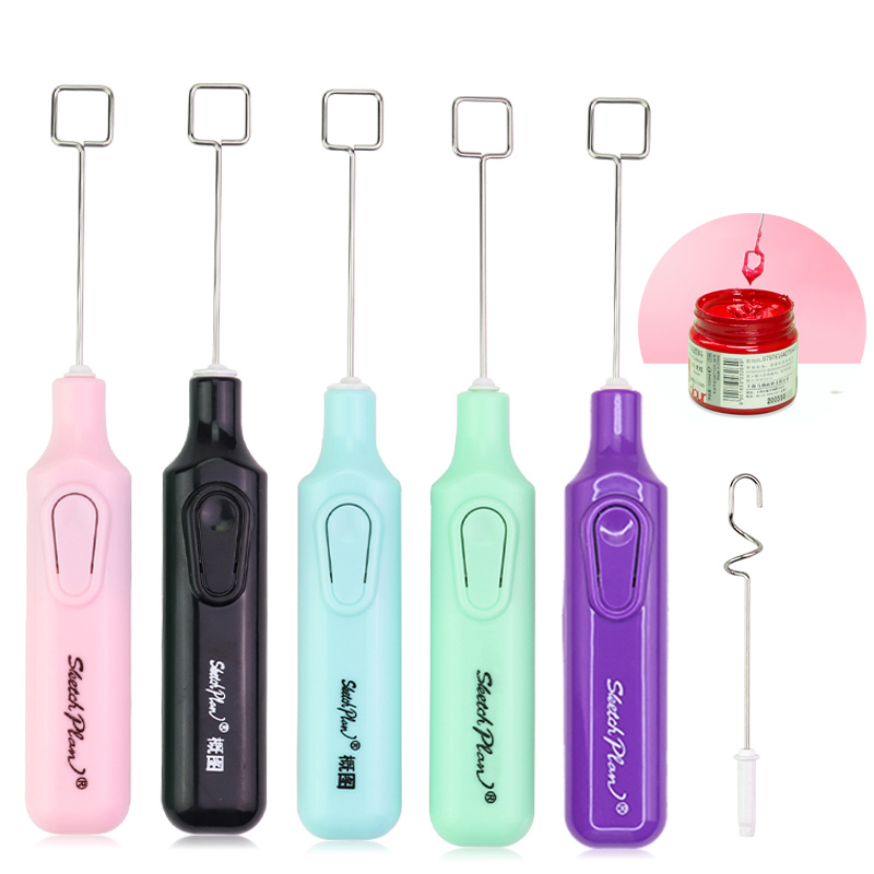 Electric Gouache Paints Mixer Stirrer เครื่องกวนผสม Toning Color Mixing ...