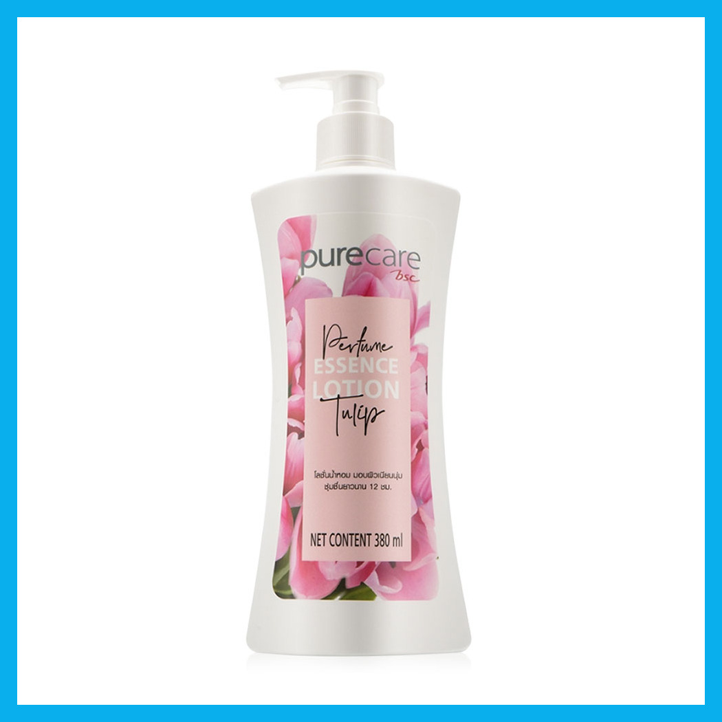 Purecare BSC Perfume Essence Lotion Tulip 380ml เพียวแคร์ โลชั่นน้ำหอม ...