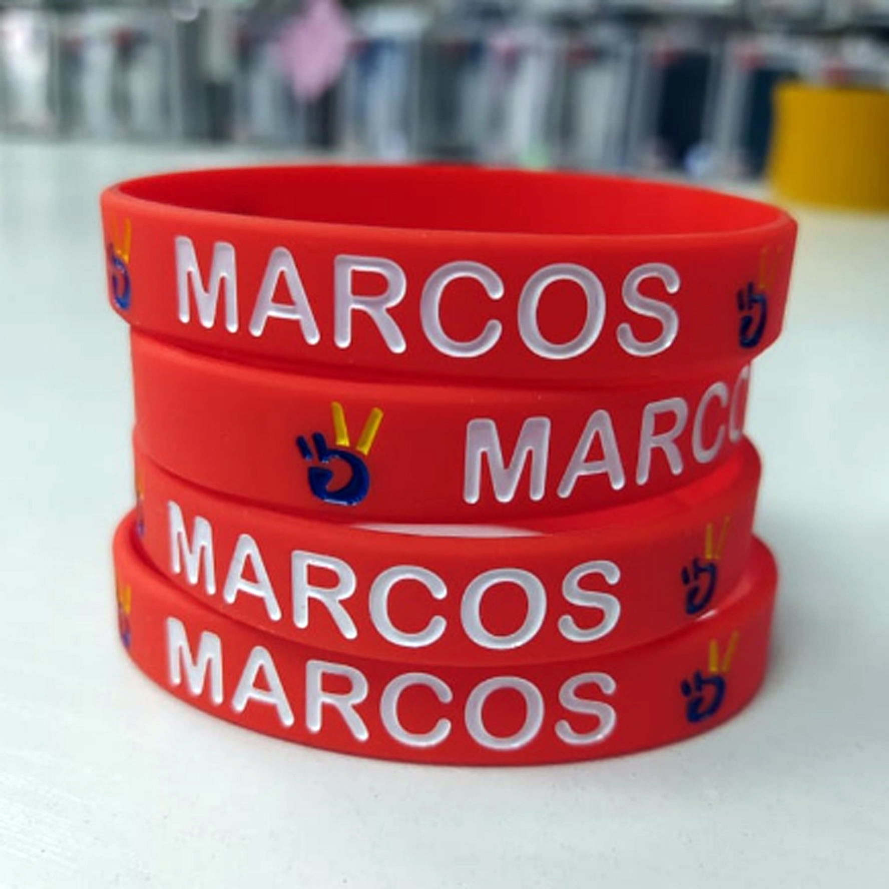 BBM BongBong Marcos Sara 2022 Baller Band Wristband Silicone Rubber ...