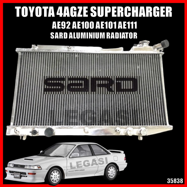 Toyota 4AGZE Supercharger AE101 AE100 AE111 AE92 98~91 SARD Aluminium ...