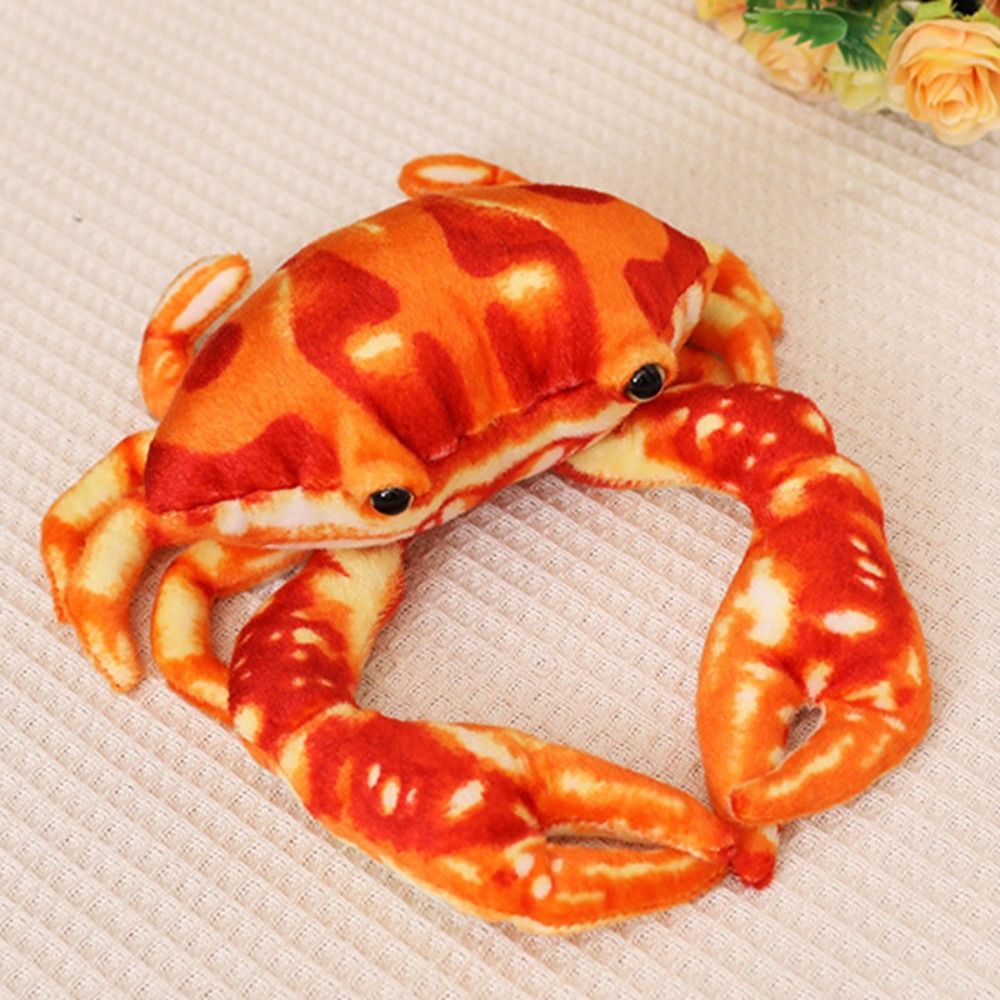 Cute Emulational Crab Simulation Crab Plush Toy Fluffy Collection Crab ...