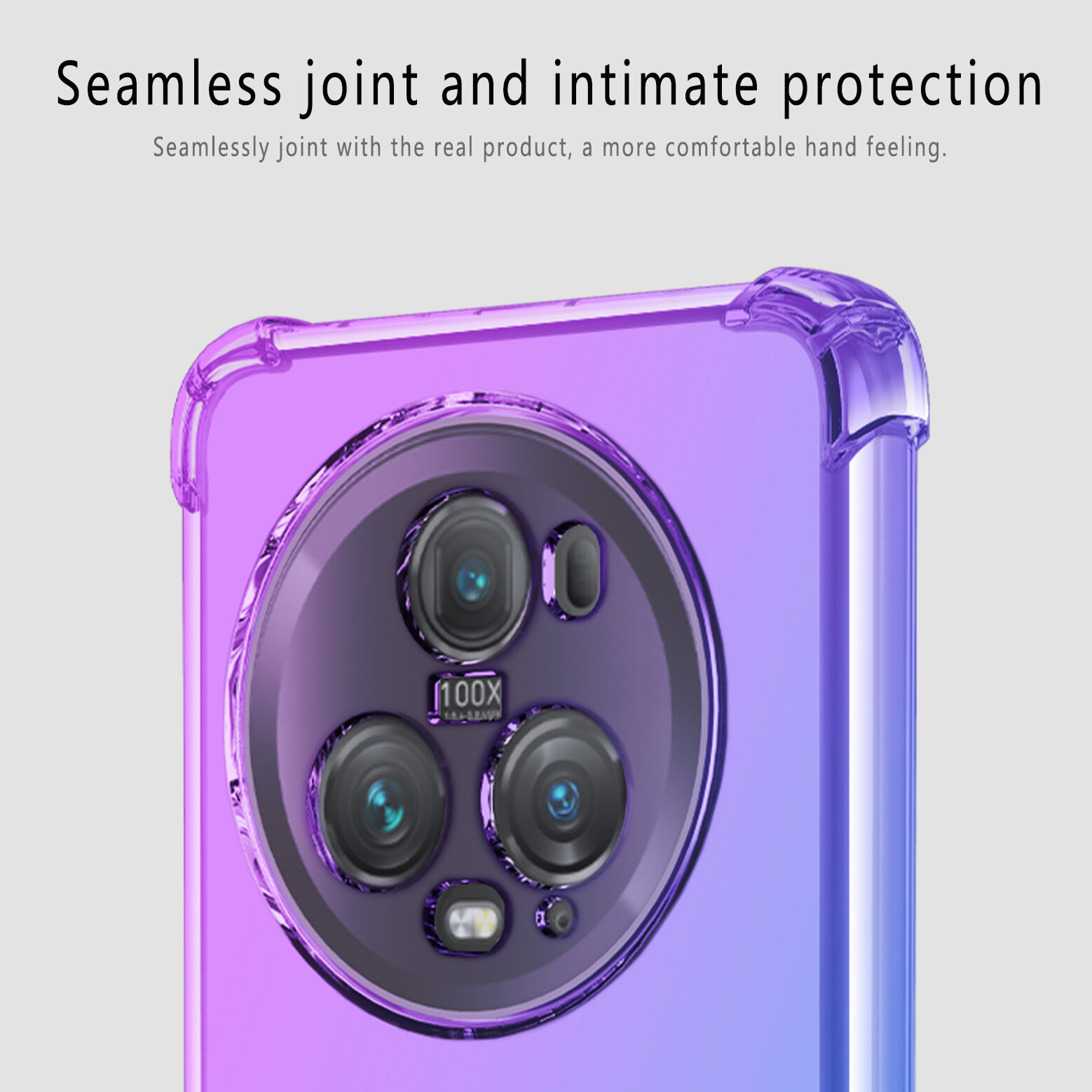 tzmar for Honor Magic 5 Pro Rainbow Aurora Anti-Shock Case Cover Back ...