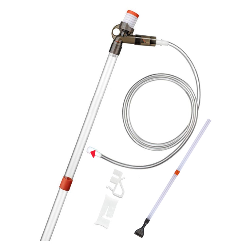 Aquarium Cleaner - Fish Tank Sand Cleaner Kit With Air-Pressing Button ...