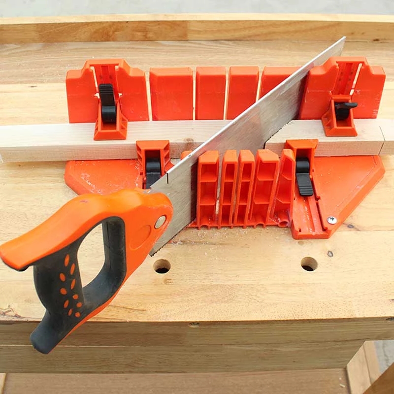 NEW 【Too much love!】Woodworking Clamping Mitre Box Diagonal Saw Cabinet ...
