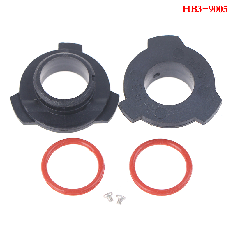 1Pair LED Headlight Bulb Base Adapter Socket Holder HB4/HB3/H11/H7/H4 ...