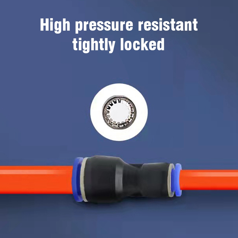 Pneumatic Fittings Plastic Quick Reducing Air Connector Pg 4mm 6mm 8mm ...