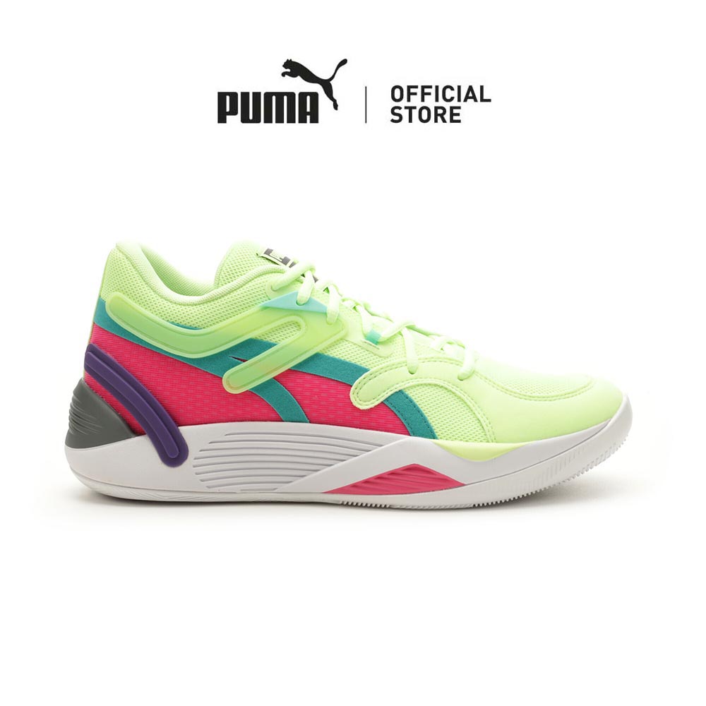 [NEW] PUMA Unisex TRC Blaze Court Daytona Basketball Shoes (Yellow ...