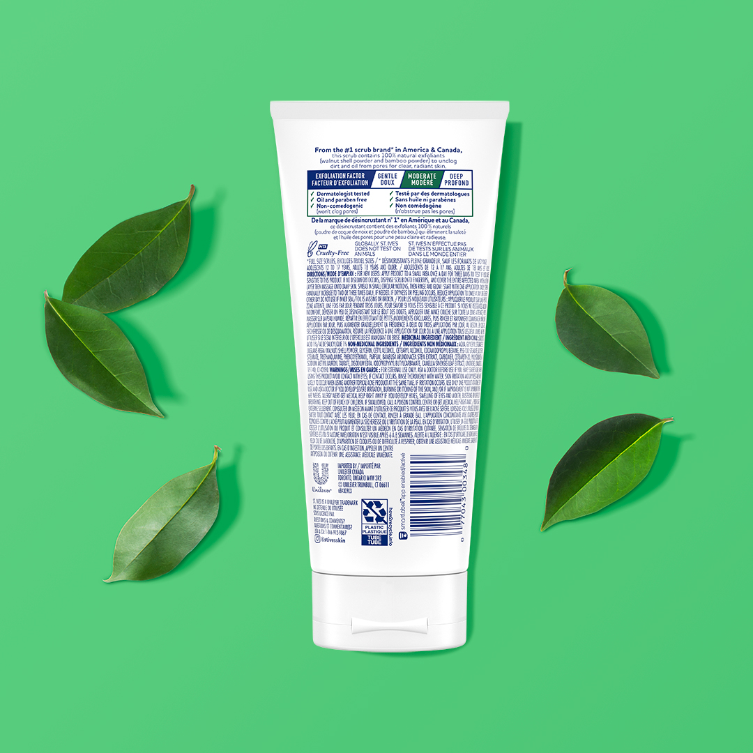 St.Ives Face Scrub เซนท์ไอฟ กรีนที สครับ อิมแพ็ค สครับขัดผิว สำหรับผิว ...