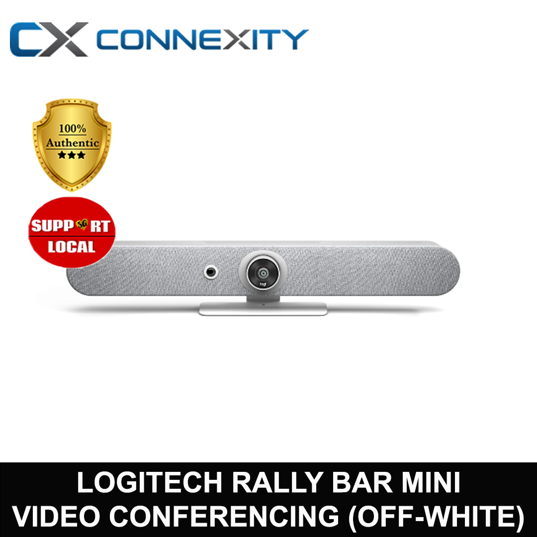 Logitech Rally Bar Mini for Video Conferencing - Graphite / Off-White ...