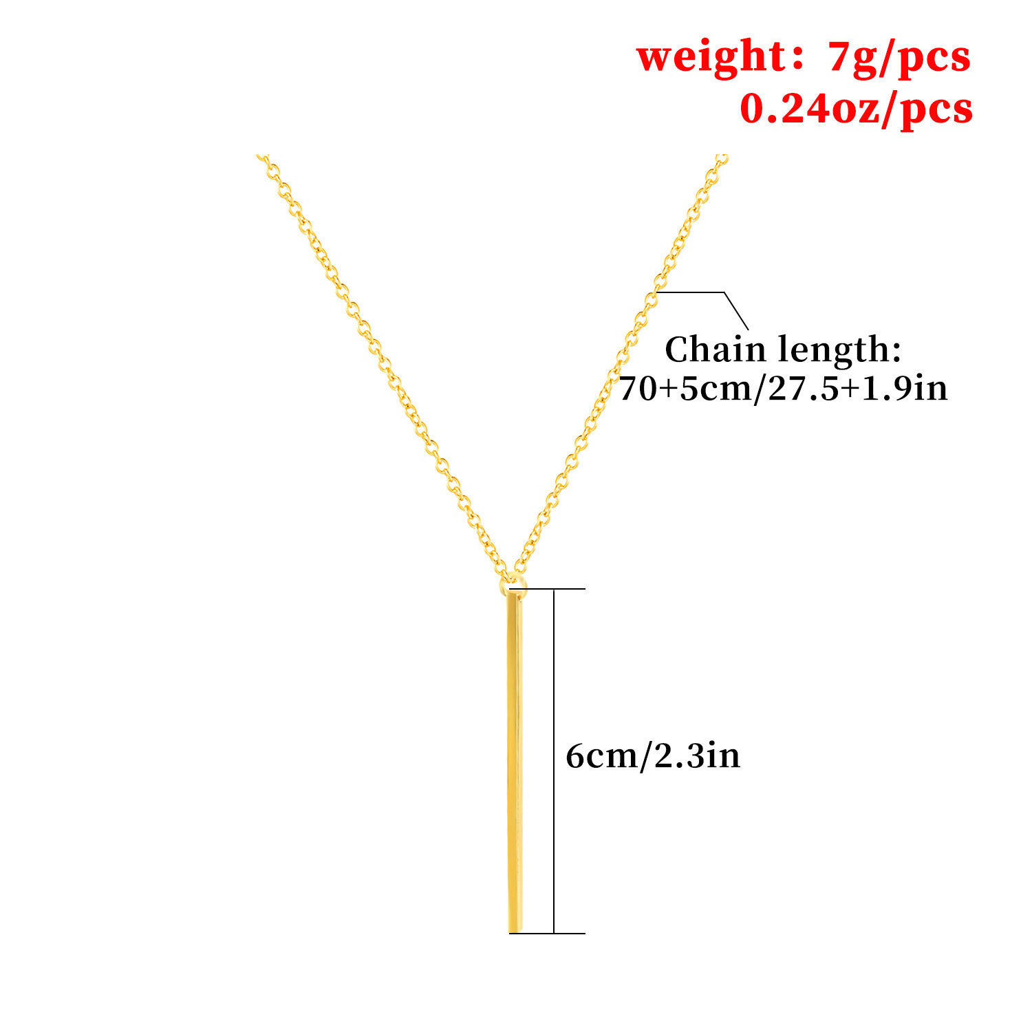 【Special offer】Fashion Necklace Simple Long Stick Lasso Necklace Female ...