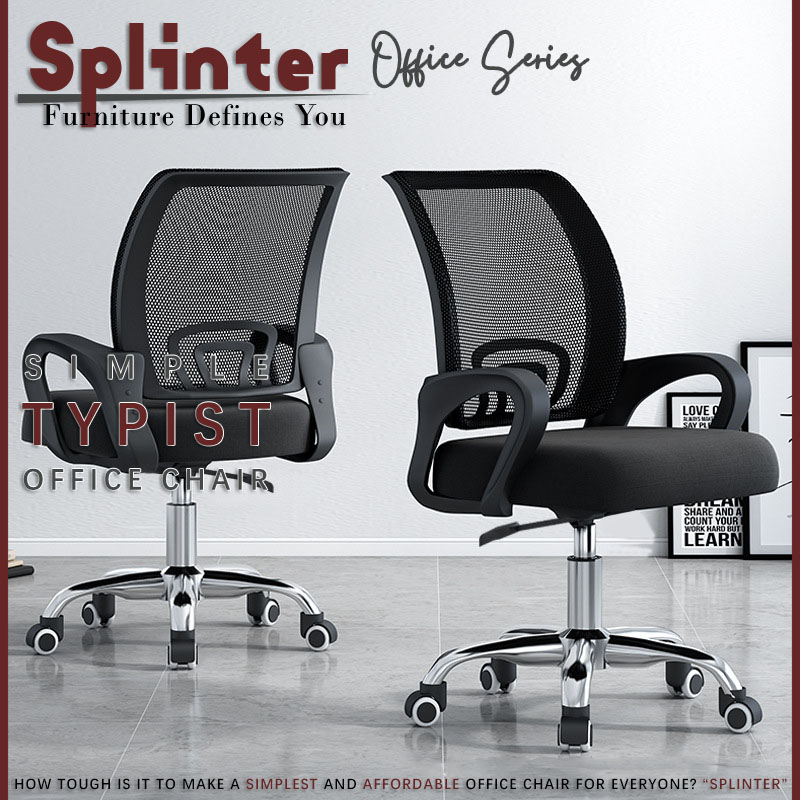 Ergonomic Computer Study Home Office Chair Typist Simple Mesh ...