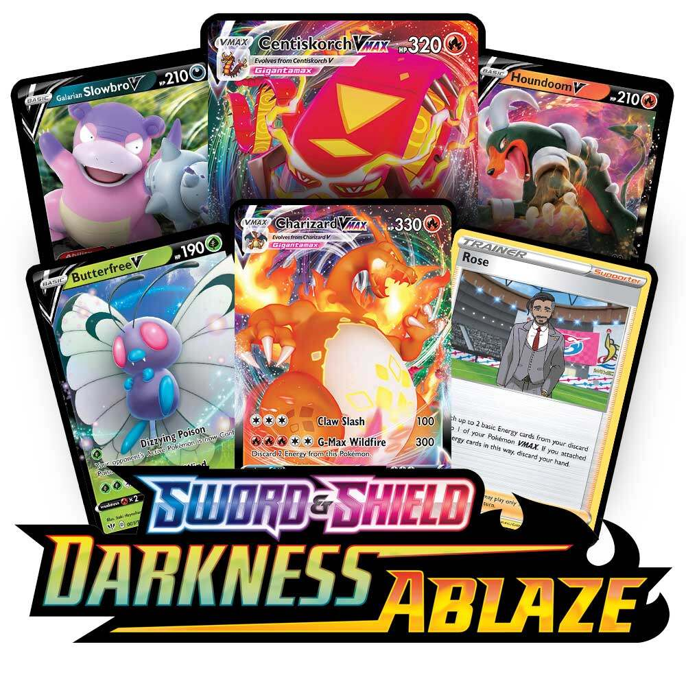 Sword & Shield Darkness Ablaze: 25 Card Booster Pack - G1000 | Daraz.pk