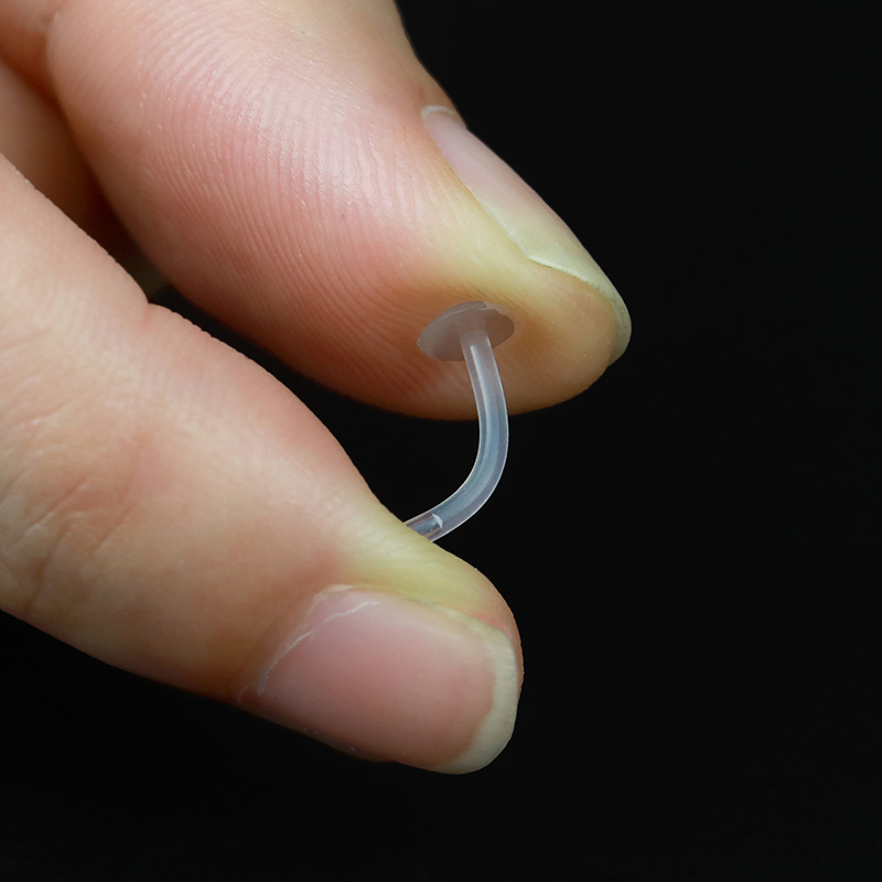 Invisible Socket Lip Nail Transparent Silicone PP Material Mouth Angle ...