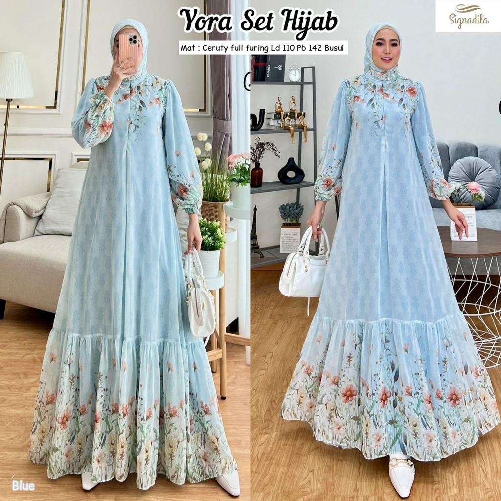 YORA SET HIJAB From SIGNADiLa | Lazada Indonesia