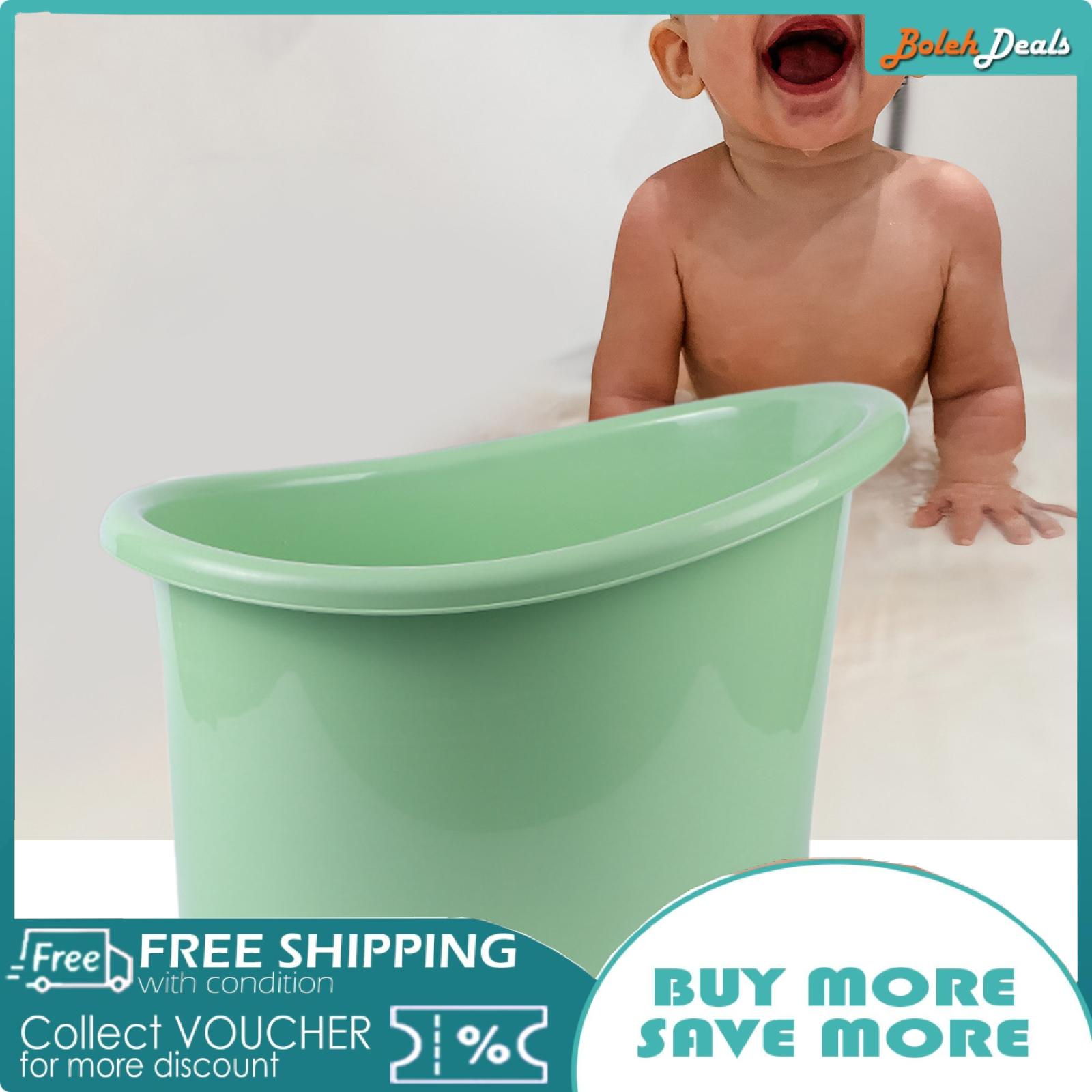 BolehDeals Baby Bath Tub Infant Bath Bucket Thickened Comfortable Baby ...