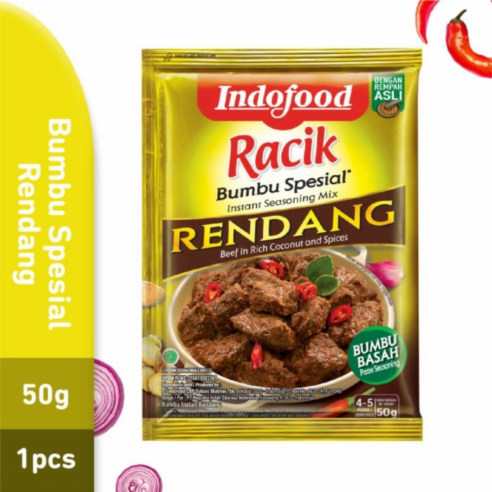 Indofood Racik Bumbu Special 45g (Rendang, Opor, Soto, Gulai) | Lazada ...