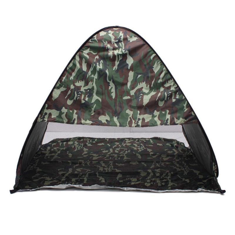 Outdoor 2-3 Person Automatic Waterproof Camouflage Camping Hiking Family Tent - Alisha sports ...