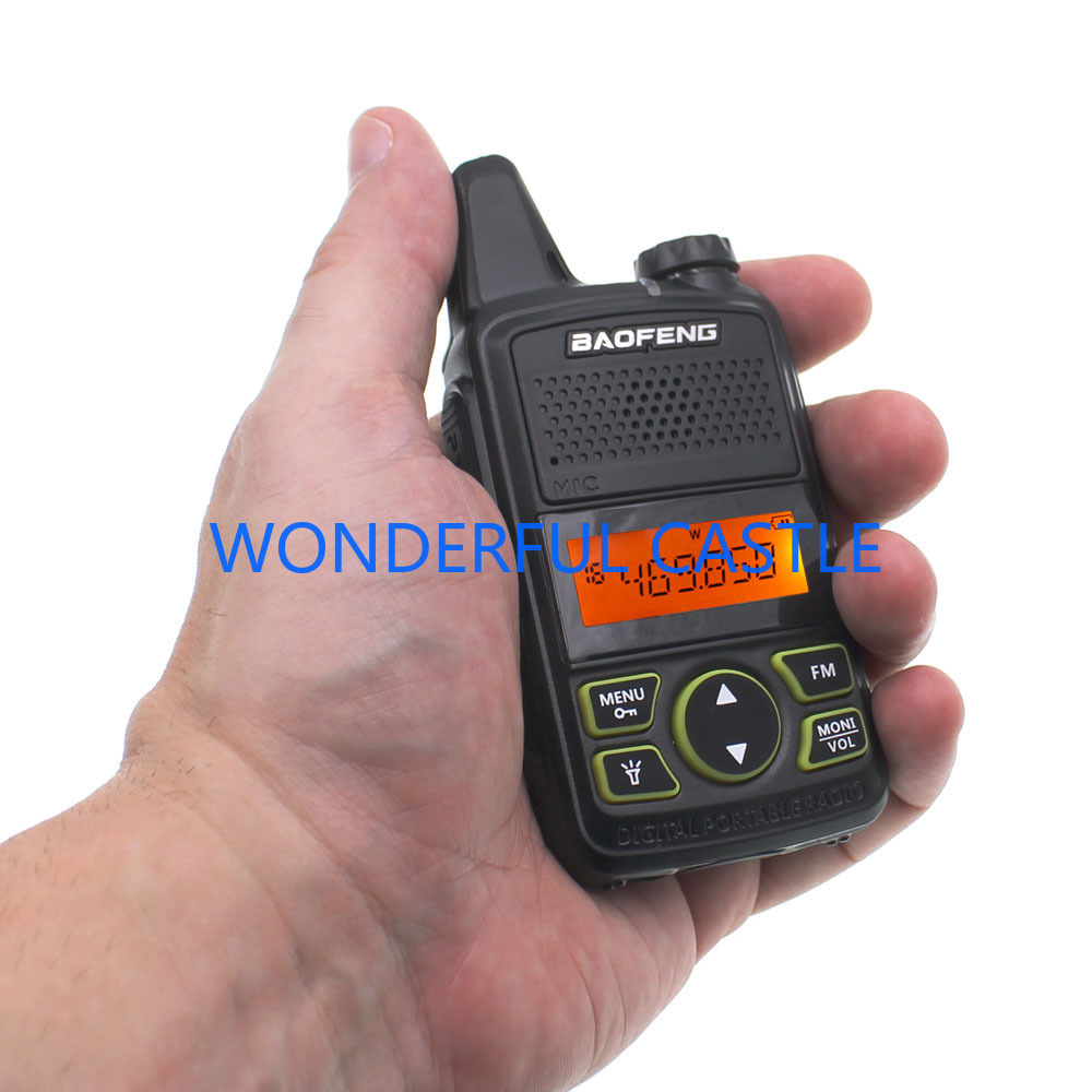 2pcs Official Original Mini Walkie Talkie BF-T1 UHF 400-470MHz 1W 20CH ...