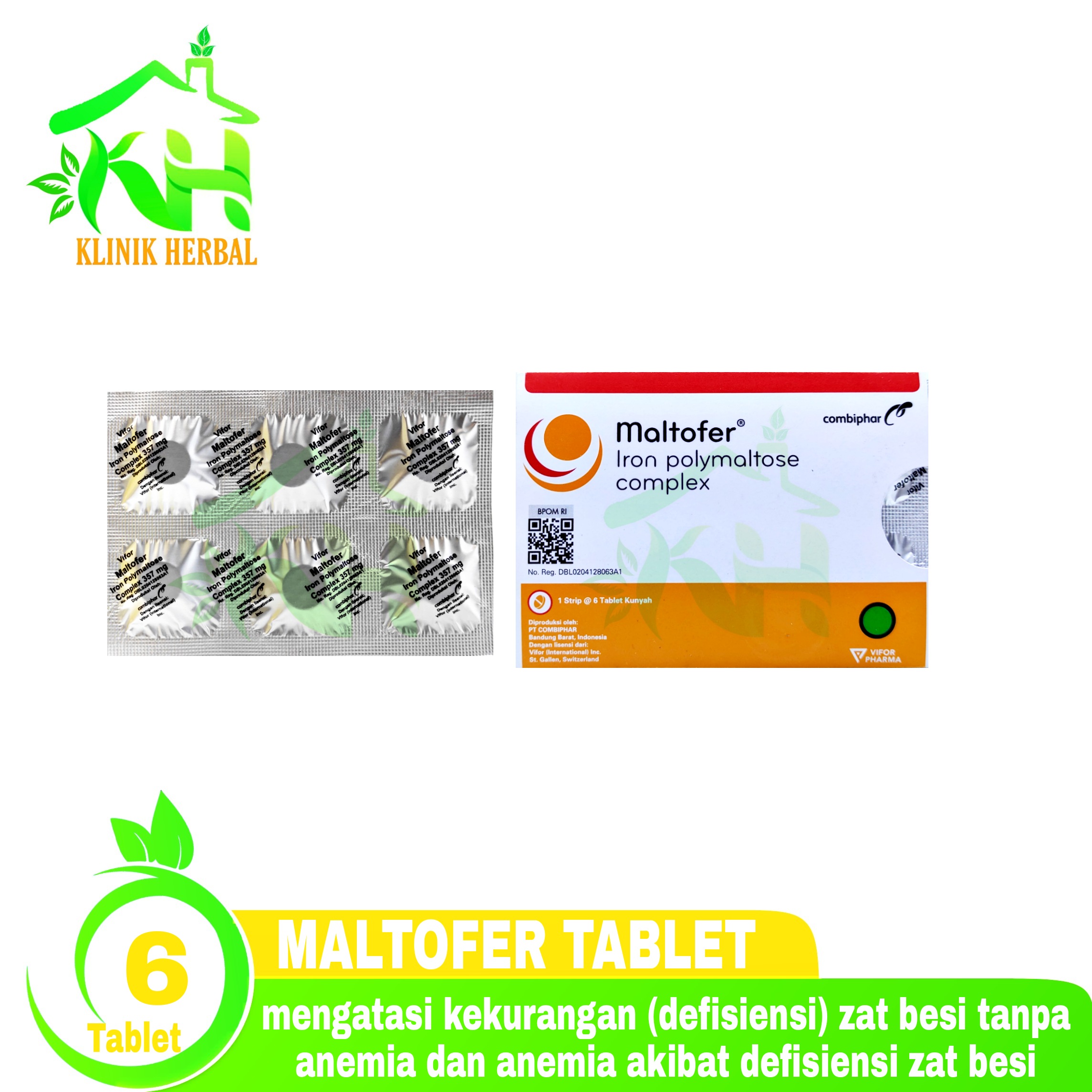 Maltofer Tablet Kunyah - Kekurangan Zat Besi Pada Ibu Hamil | Lazada ...