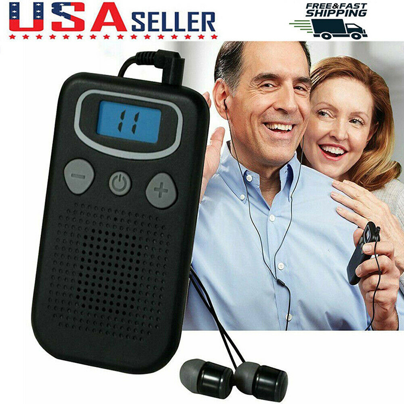 Personal Digital Ear Hearing Aid Sound Hearing Amplifier Device Booster ...
