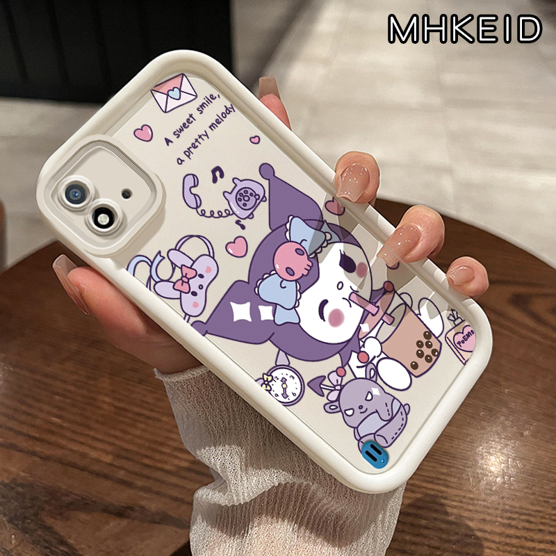 MHKEID Casing Hp Realme C20 C20A C11 2021 Narzo 50I Case pola sanrio ...