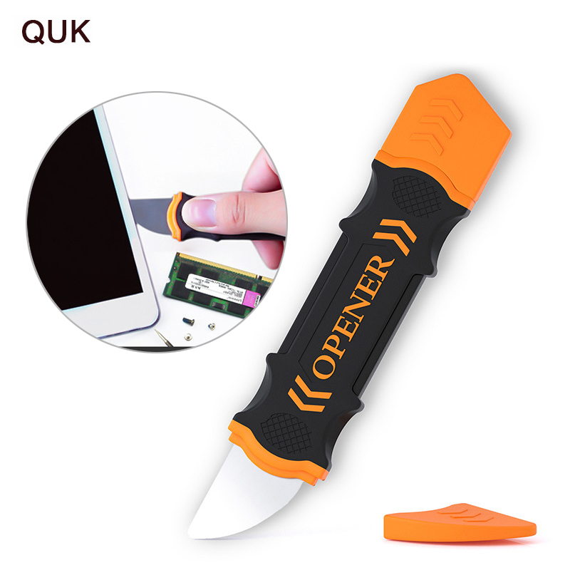 【StyleVoyager】QUK Opening Tool Metal Spudger Soft Blade Pry Bar Opener ...