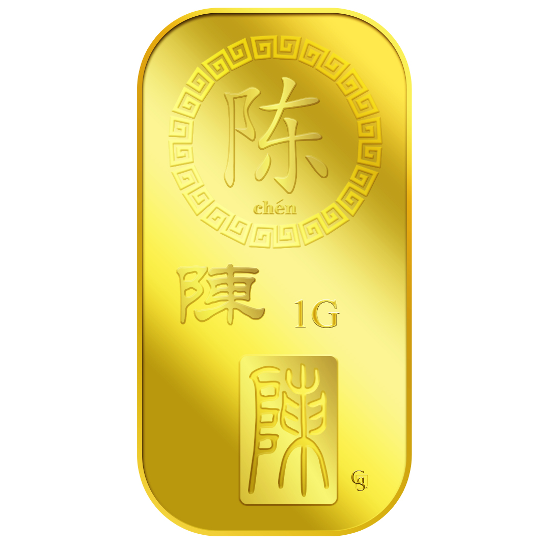 Puregold 1g Chen 陈 999.9 Pure Gold Bar | Lazada Singapore