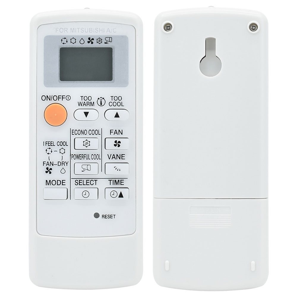 F13304TK7 รีโมทพัดลม Mitsubishi Electric รุ่น R12A-HRZ (*สีขาว) รีโมท ...