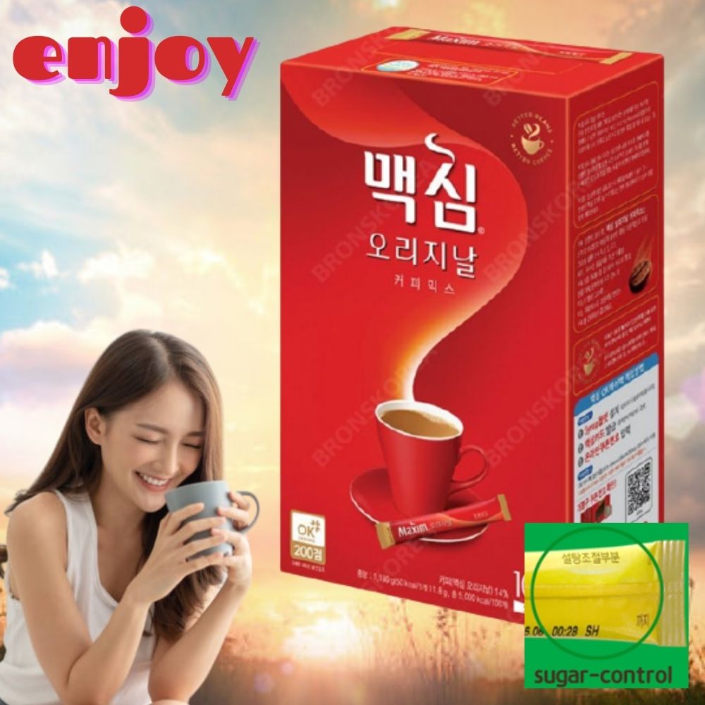 Korea No. 1 Coffee #Kfood / 100 sachets / Maxim Coffee Mix / Original ...