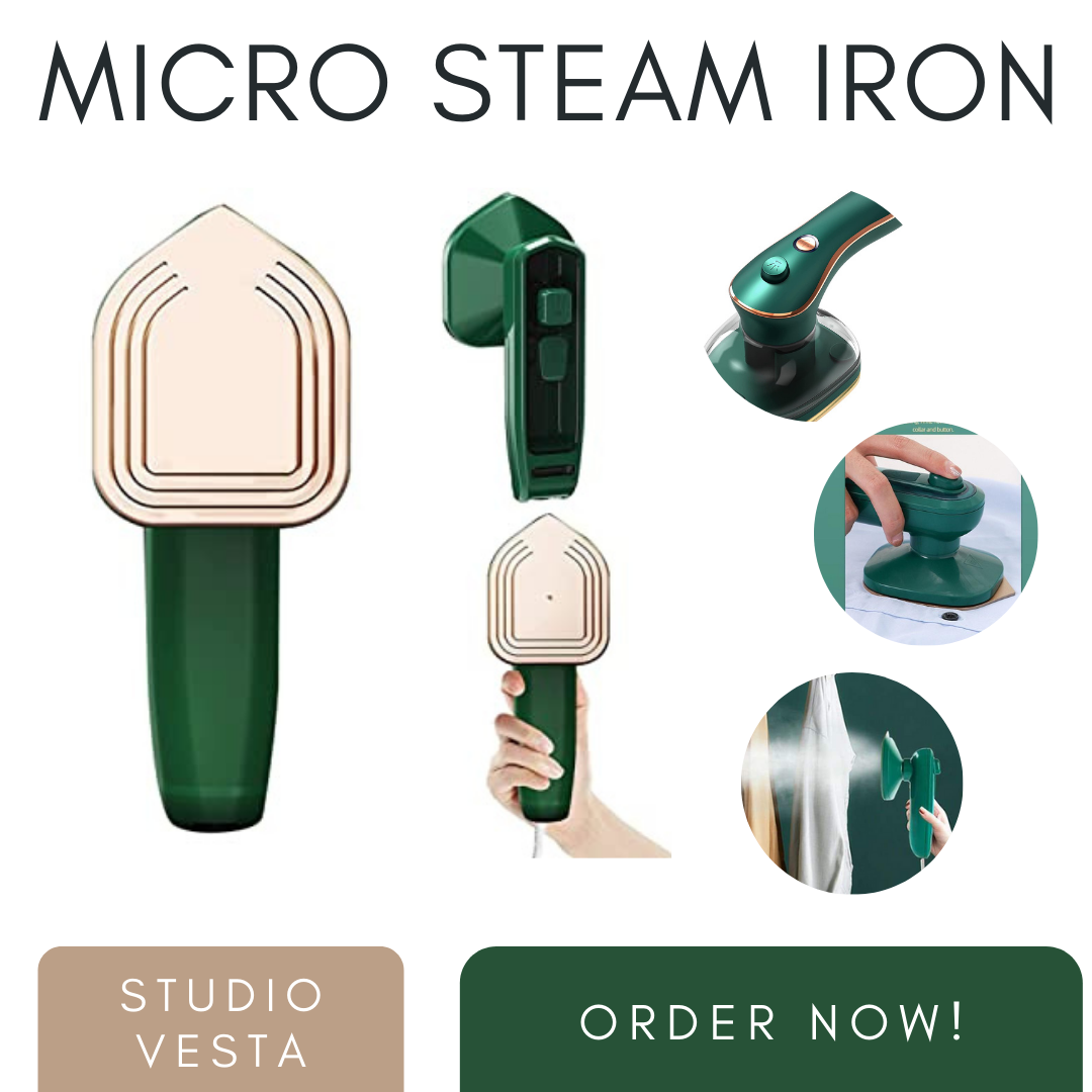 Professional Micro Steam Iron, Travel Irons Mini with Steam, Portable ...