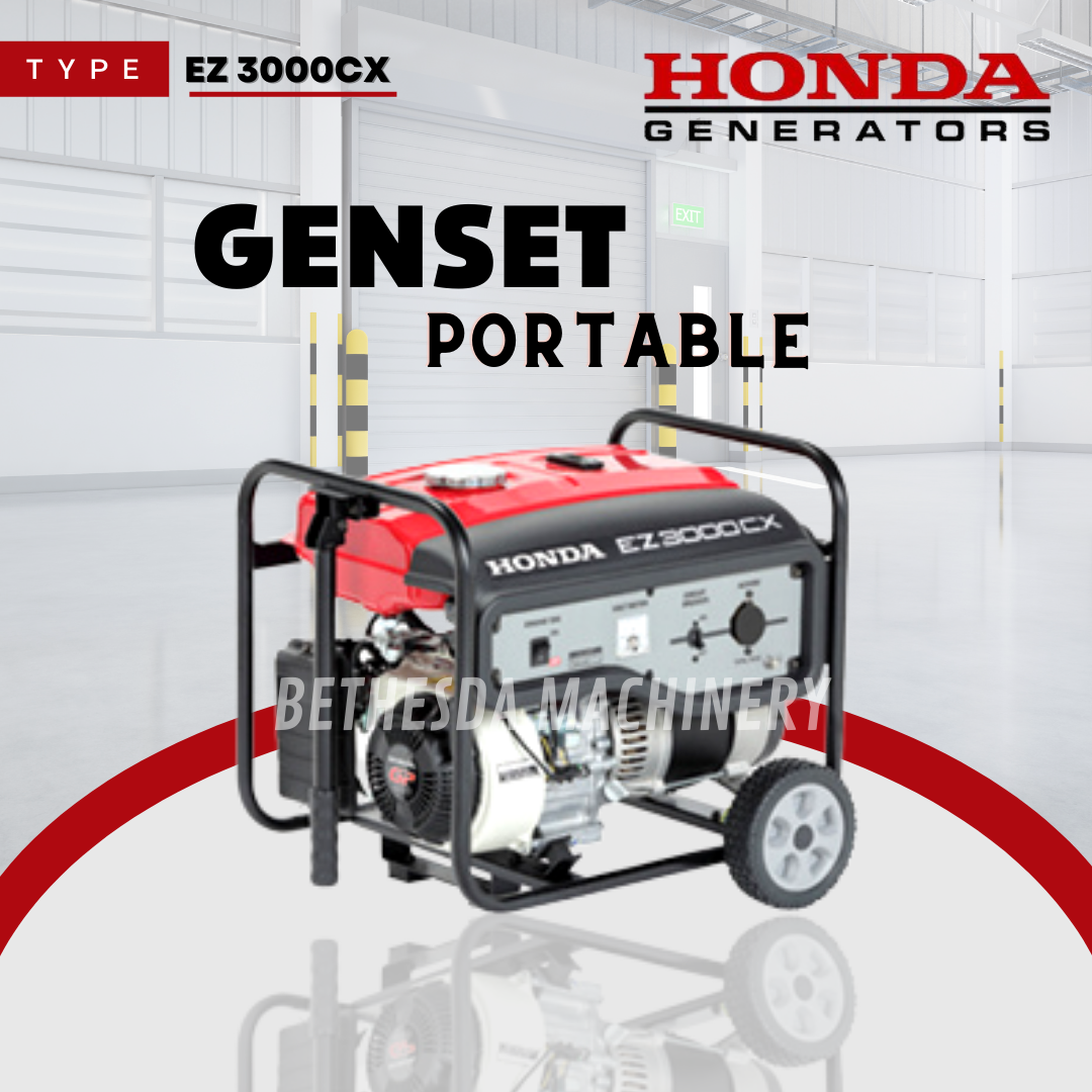 Mesin Genset Honda 2500watt EZ 3000 CX - Portable Genset Honda | Lazada ...