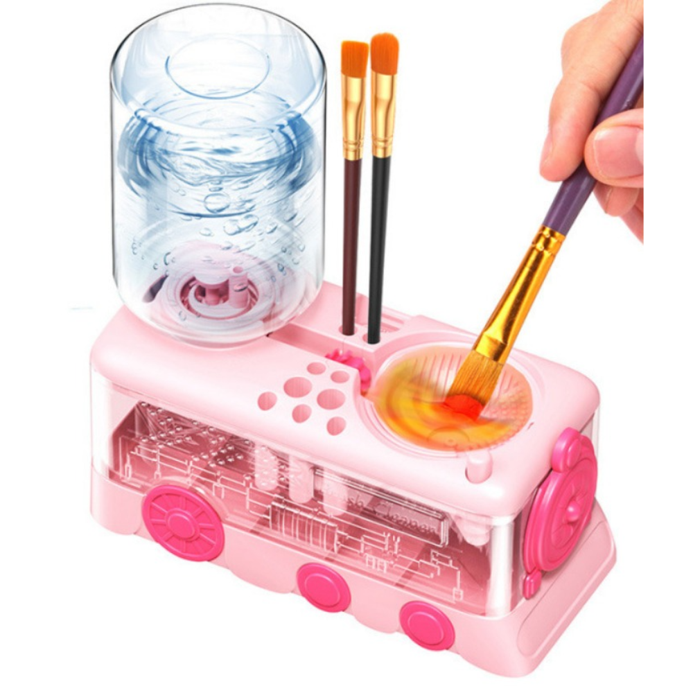Practical Multifunctional Paint Brush Washer with Drain Button ...