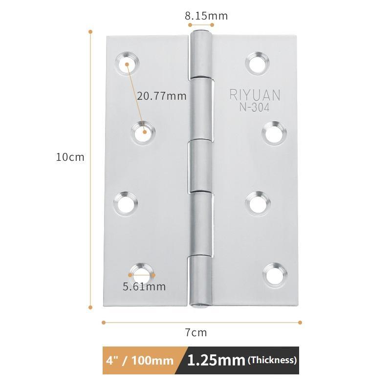 Stainless Steel 304 Iron Hinges / Furniture Hinge / Engsel Pintu / Door ...