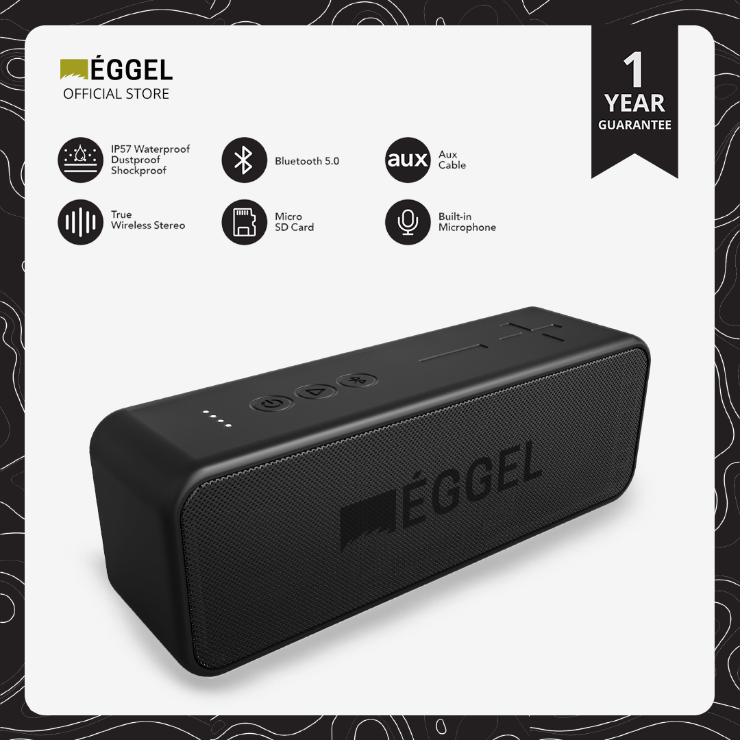 Eggel Active 2S Waterproof Portable Bluetooth Speaker | Lazada Indonesia